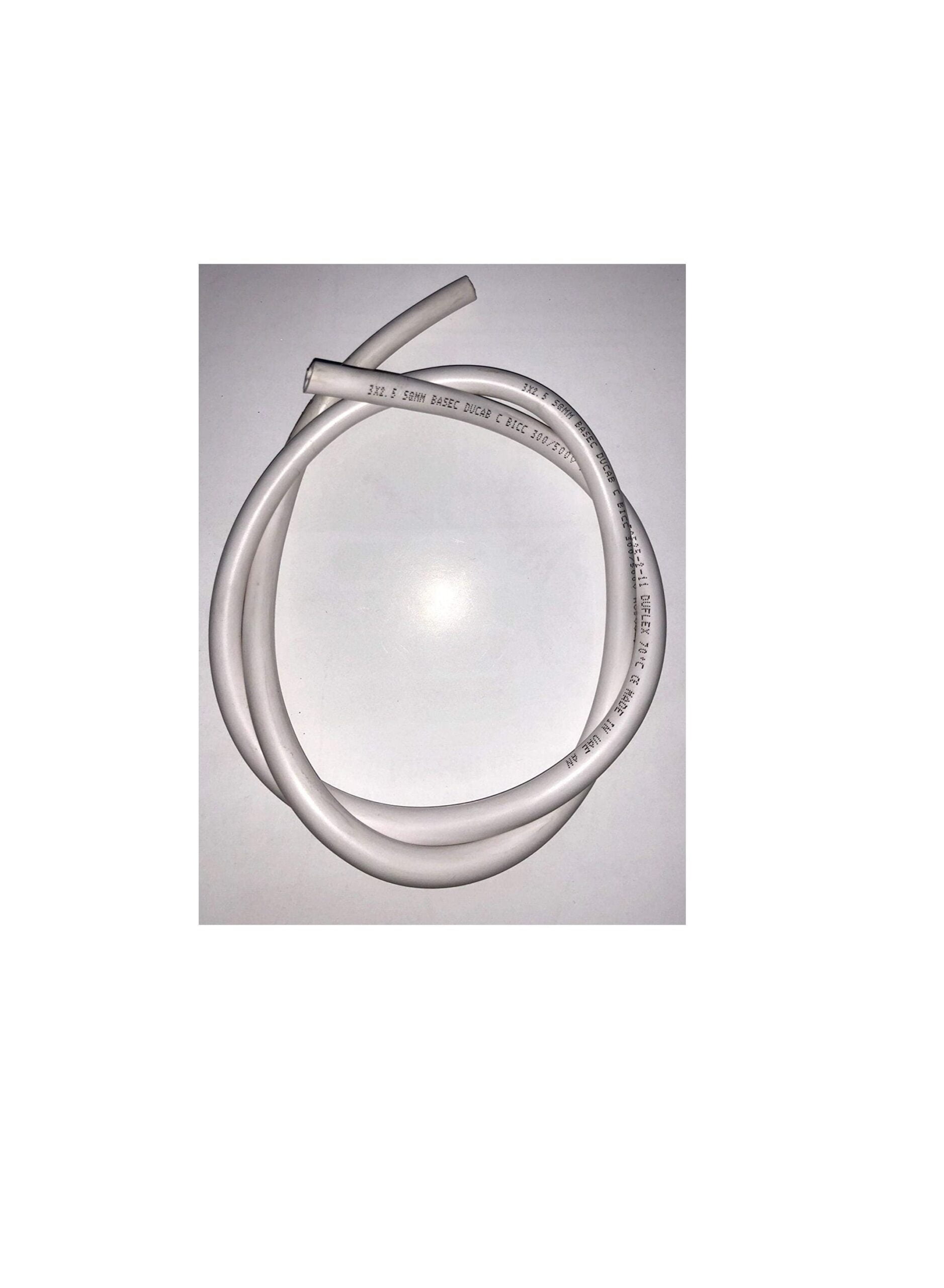 PVC Ducab Pvc Flexible Cable 3 x 2.5 mm x 10 Meter, Full Copper- White ...