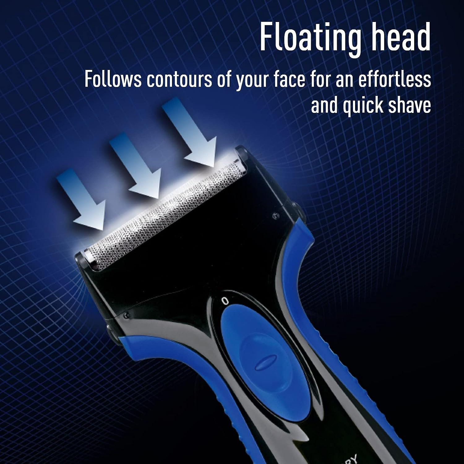 Panasonic Pro Curve Wet & Dry Shaver – ES-SA40, Blue and Black ...